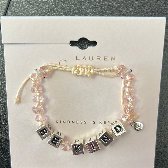 LC Lauren Conrad | Jewelry | Lc Lauren Conrad Be Kind Bracelet With ...